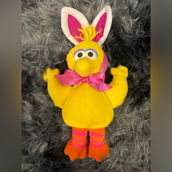 Tyco | Toys | 998 Tyco Sesame Street Muppets Big Bird Easter Bunny Ears ...